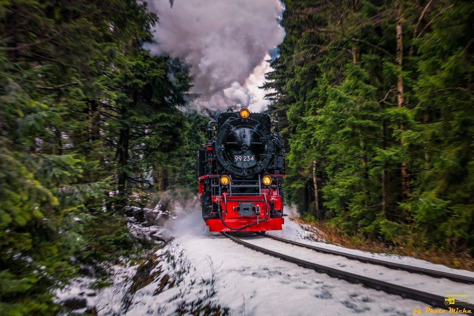 Brockenbahn, Schierke und Brockenblick