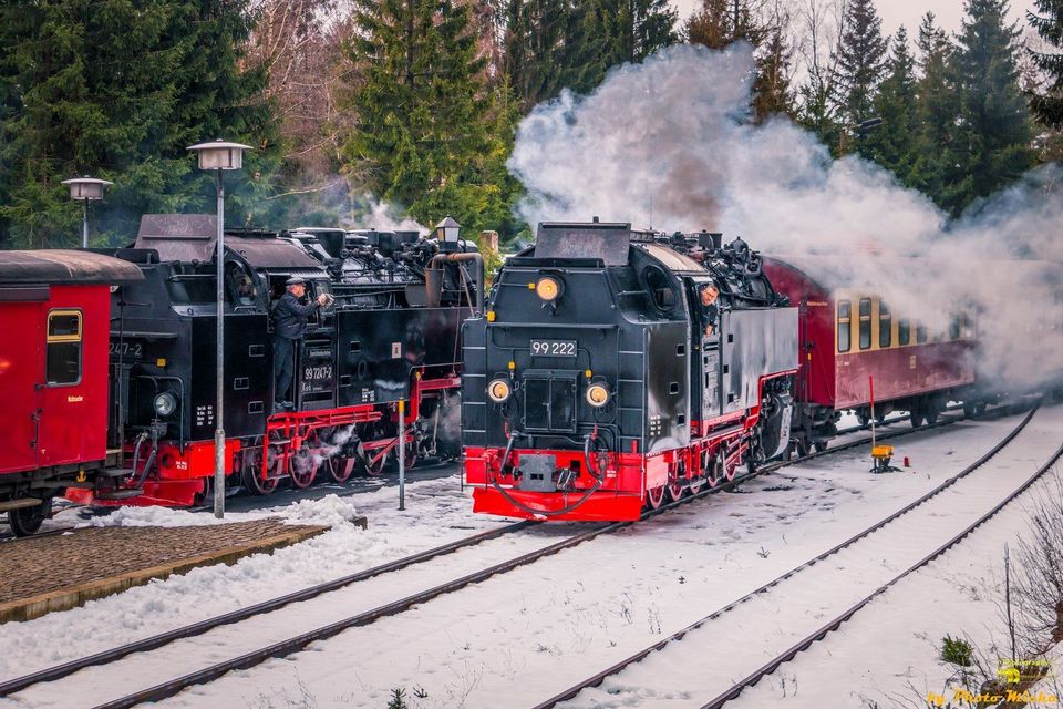 Brockenbahn, Schierke und Brockenblick