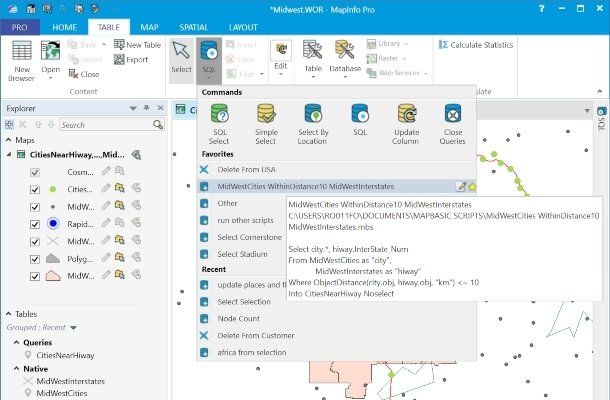 Pelican GeoGraphics - MapInfo Pro