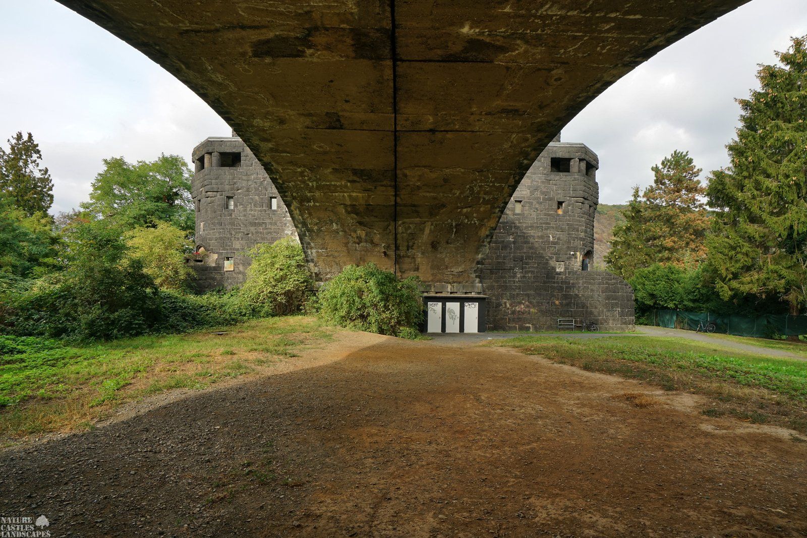 The historic bridge at Remagen