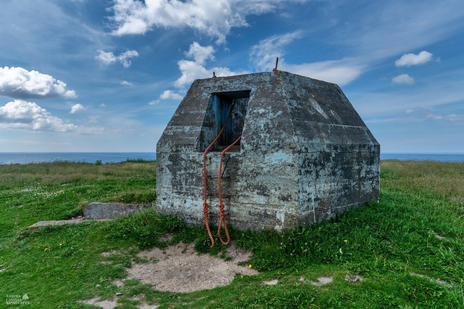 There are many bunkers on the Danish North Sea coast