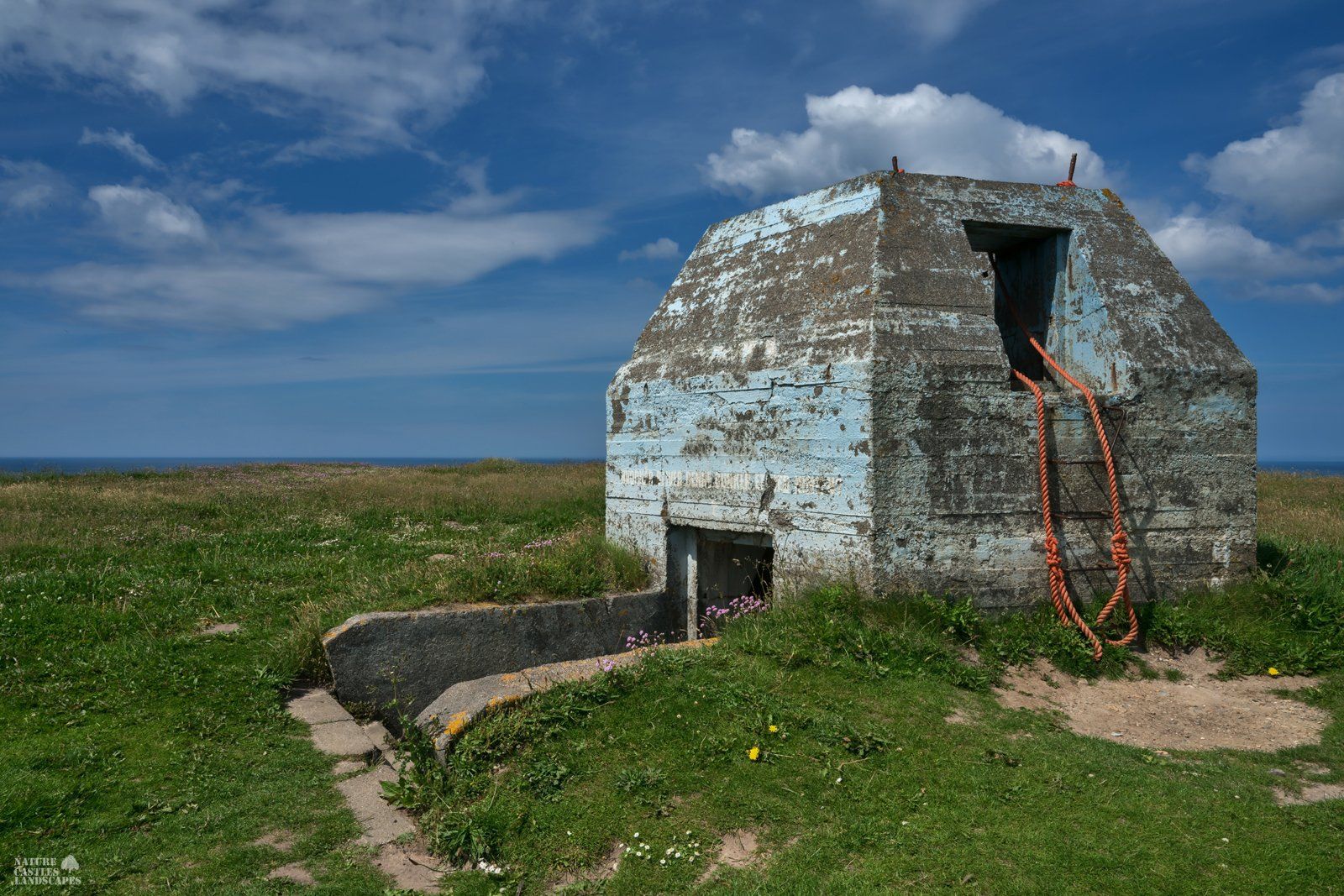 There are many bunkers on the Danish North Sea coast