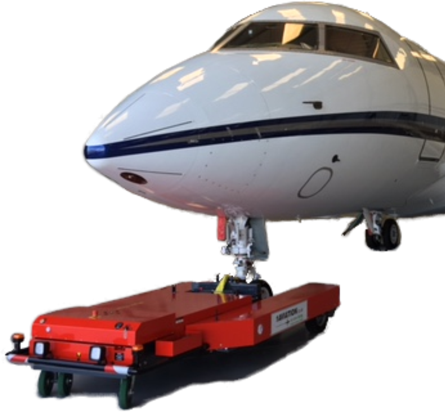 electric towbarless aircraft tugs - Flyer-Truck Ground Handling System