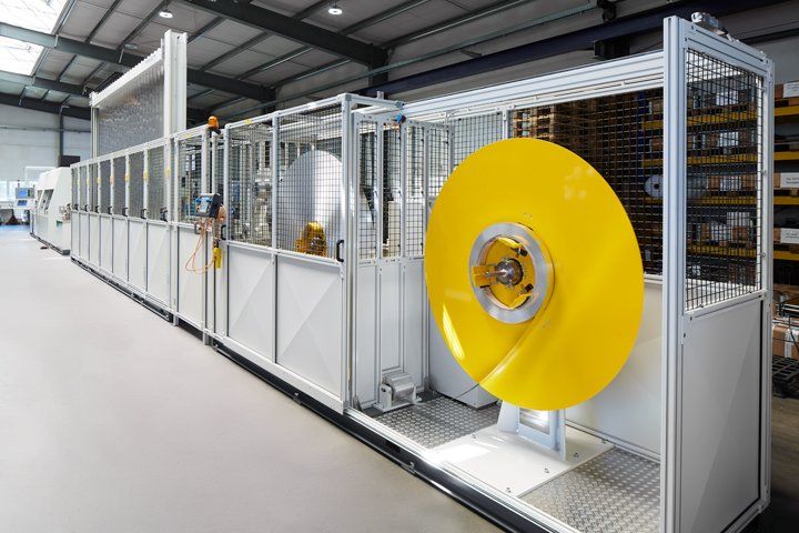 Templet | Abwickelhaspel