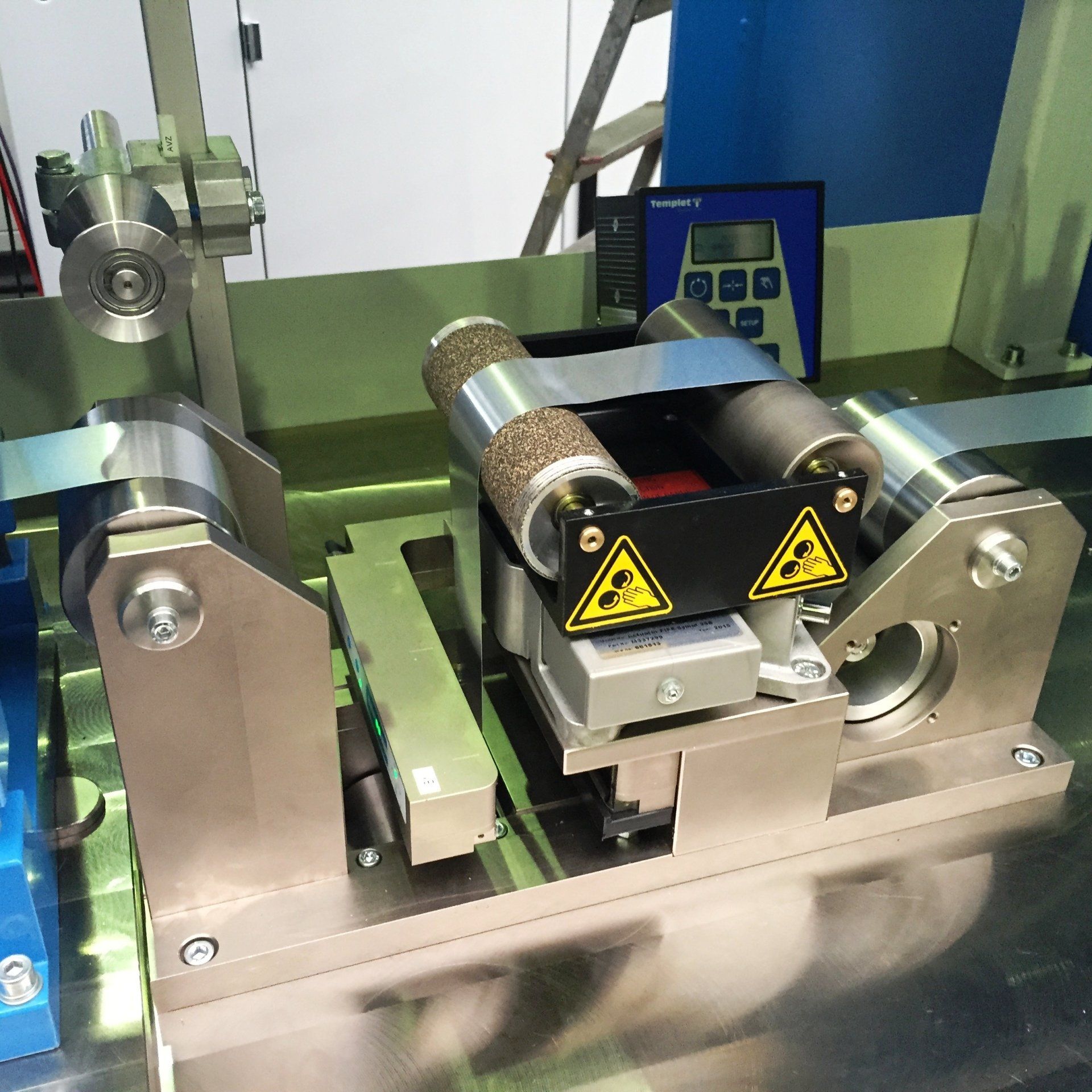 Templet | Strip guiding system