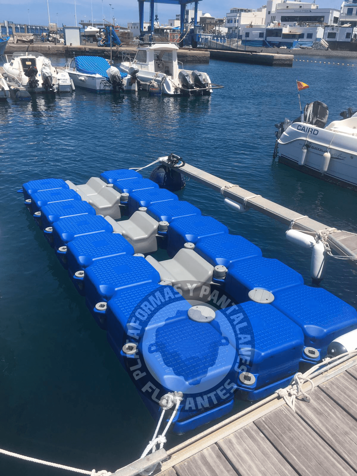 Plataforma Barca Neumatica o Semirrigida de 5 m